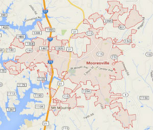Mooresville, NC Map - Explore Mooresville Homes